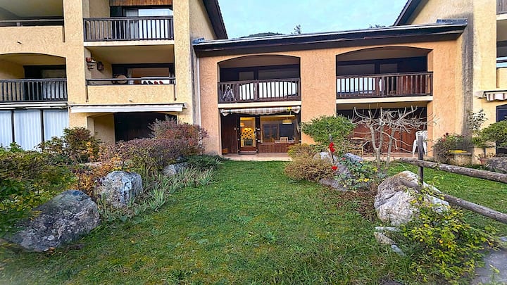 Agréable T2 Avec Jardin Et Terrasse 4/6 Personnes - Puy-Saint-Vincent
