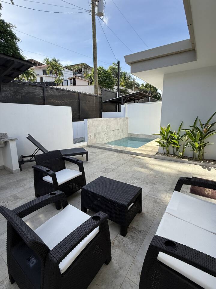 Stylish Villa | Pool, Bbq, 150meters To Beach - Playa Hermosa