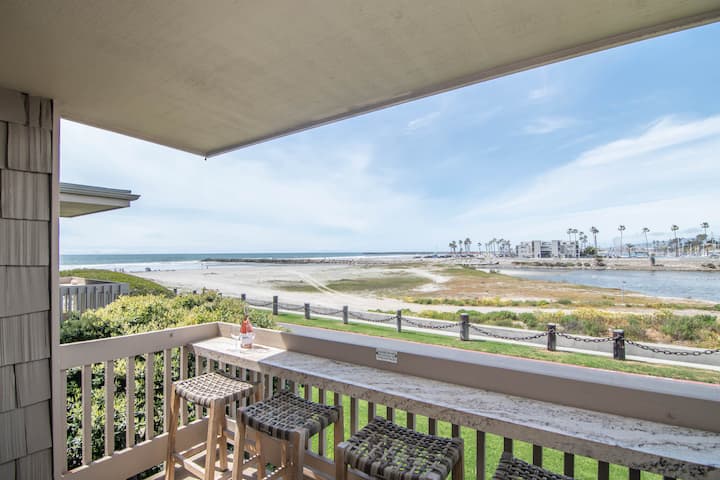 Panoramic Water Views - Steps To The Beach - F-2 - Oceanside, Californie