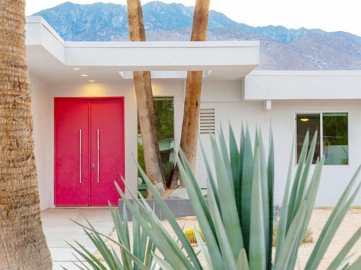 As Seen On Hgtv / Desert Flippers - The Pink Door - Palm Springs, CA
