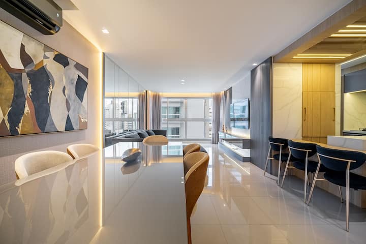 Blue Life 3 Suítes Com Academia By Achei Camboriú - Balneario Camboriú