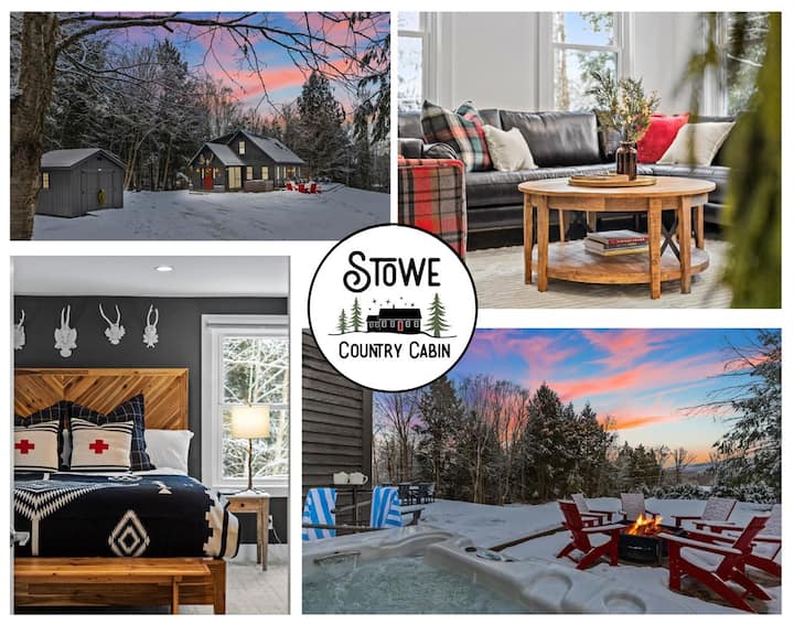 Mountain Cabin | Hot Tub | Views | Game Room - Stowe, VT