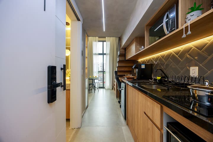 Studio Prox Consulado Eua-metro Brooklin C/piscina - São Paulo