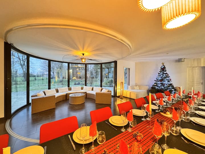Villa Nausicäa - Piscine - Jardin - 15 Pers - Le Mans