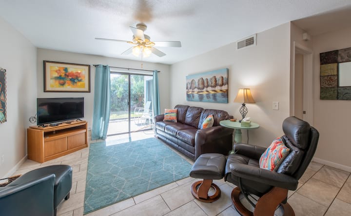 1br-walk To Beach-pool-ground Level-sea Woods 115 - New Smyrna Beach, FL