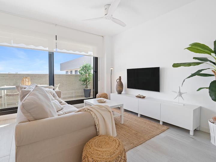 Penthouse Vue Frontale Mer Et Piscine à 100m Plage - L'Ametlla de Mar