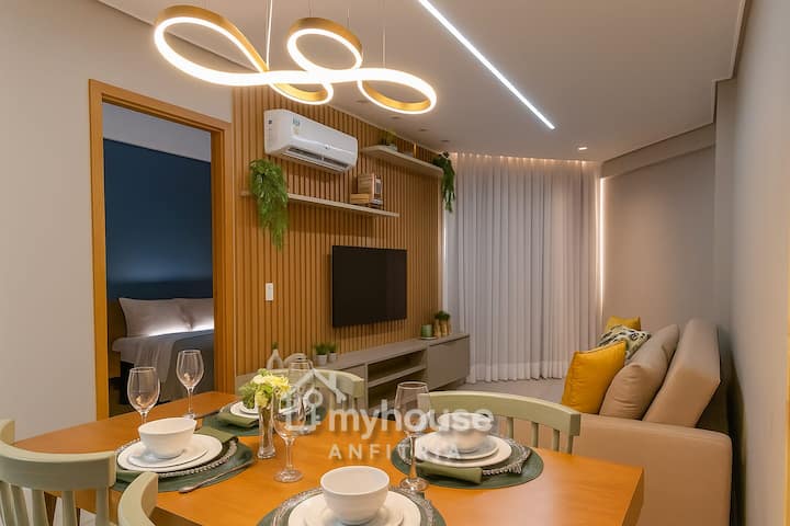 Studio Design 3 - Apto 708 - Myhouse Anfitriã - Maceió