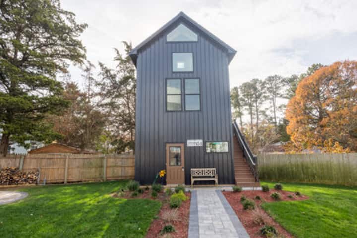 20485tiny House Rehoboth Beach Parking Fire Pit - Rehoboth Beach, DE