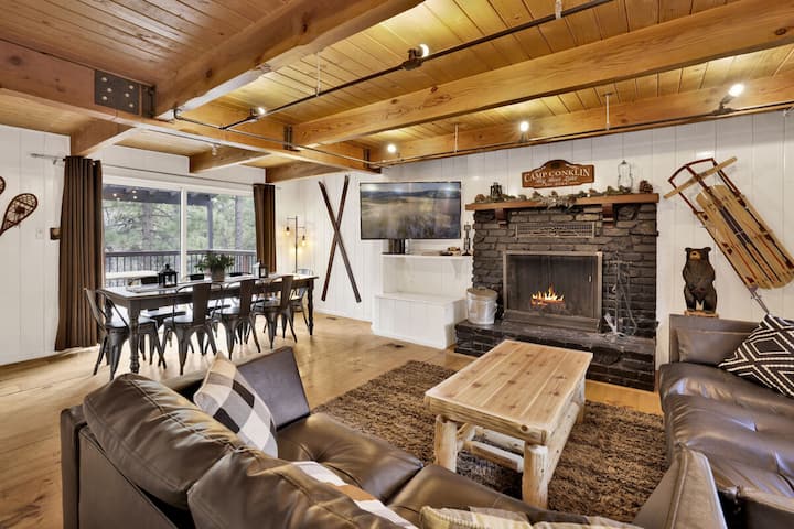 *Camp Conklin*big Bear Village Cabin*games*hot Tub - Big Bear Lake, CA