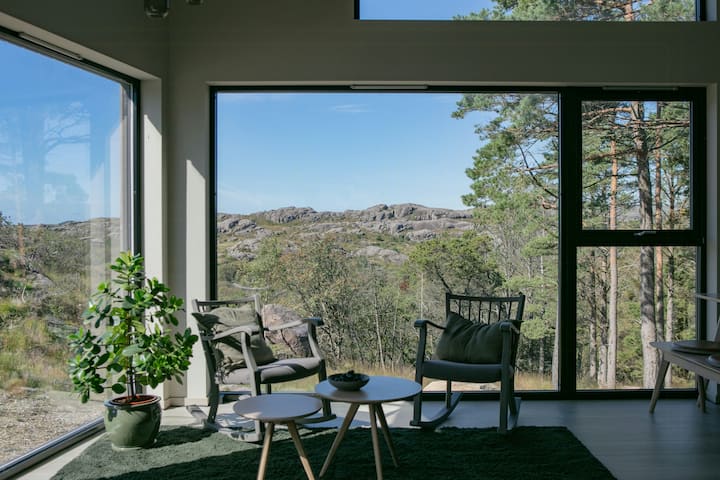 Relax In Modern Bright Cabin In Jæren - Brusand