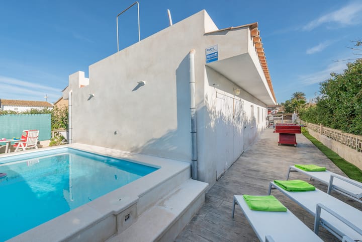 V. Casa Blanca, Pool & Beach By Bebreeze - Alcúdia