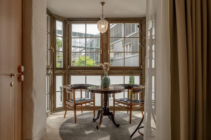 Steinach Townhouse Meran Double Suite Bow Window - Tirol