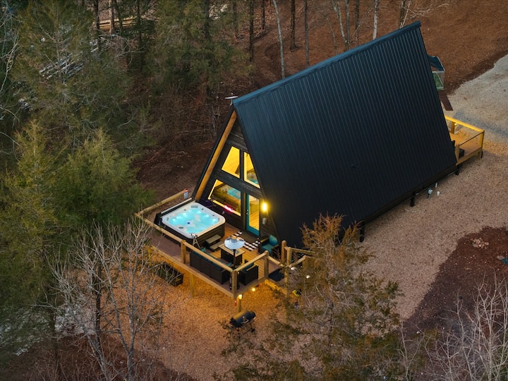 Ozark Outside Oasis Creek-view Hot Tub* Bkfast Inc - Omaha, AR