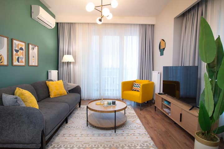14th Floor Brand New Cozy 2br Apt - Istanbul