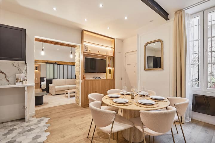 Haut Marais Superpe Appartement 8 Personnes - Paris