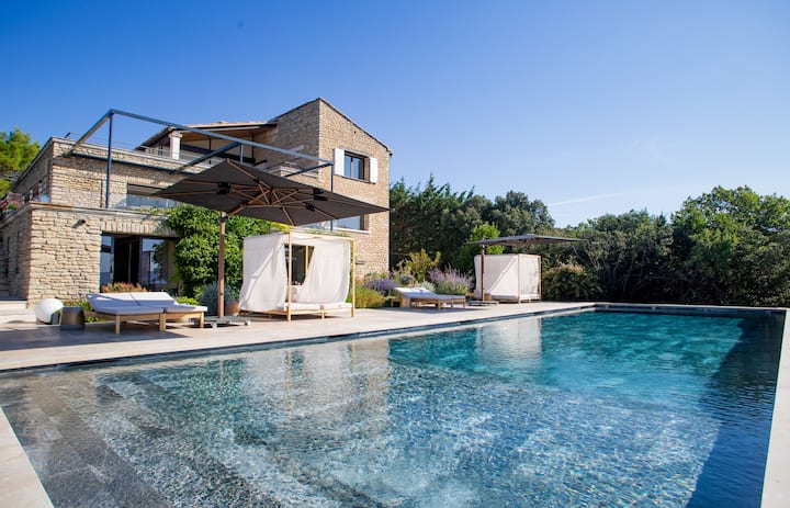 Bastide M Villa Haut Standing 8 Chambres - Gordes