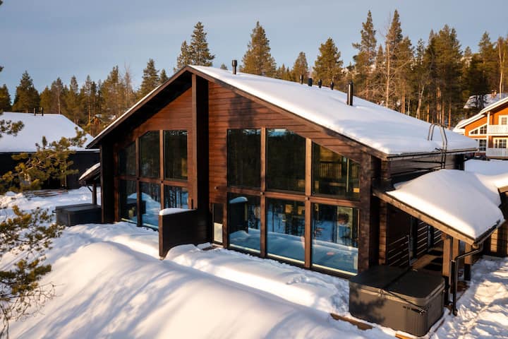 Cottage Finland - Levi Raven B - Jacuzzi - Kittilä