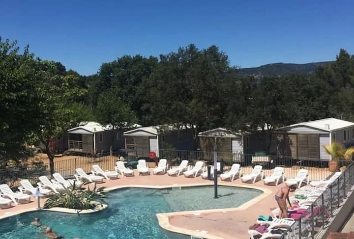 Zecamping 3* Mobil Home 29m² Piscine - Le Lavandou