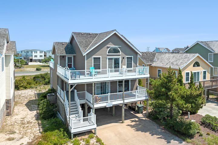 The Salty Pearl: Oceanside, Hot Tub, Pool Access - Nags Head, NC