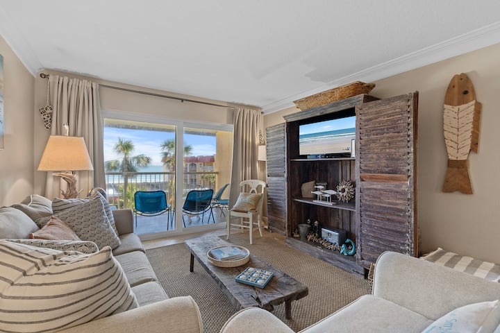 Direct Ocean View, Fab Interior - Point East 314 - New Smyrna Beach, FL