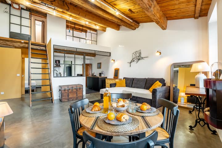 Bocho. Loft Climatisé Avec Vue Mer Et Sur Le Port - Cassis
