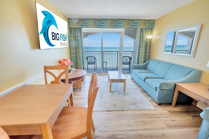 Top Floor, Direct Oceanfront Views - Heated Pools - Myrtle Beach, SC