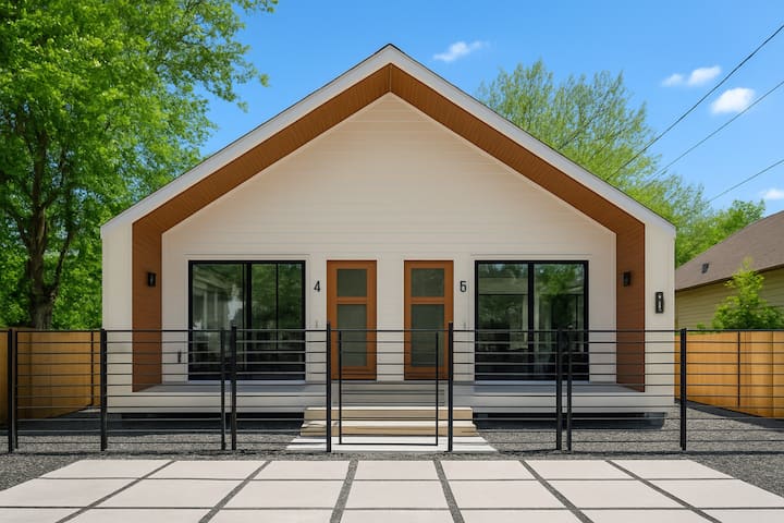 The O'four Lofts Luxury A-frame Duplex - Houston, TX