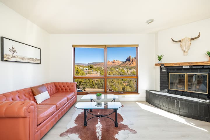 Oak Ridge @ Palisades | Wow Views | Spa & Fire Pit - Sedona, AZ