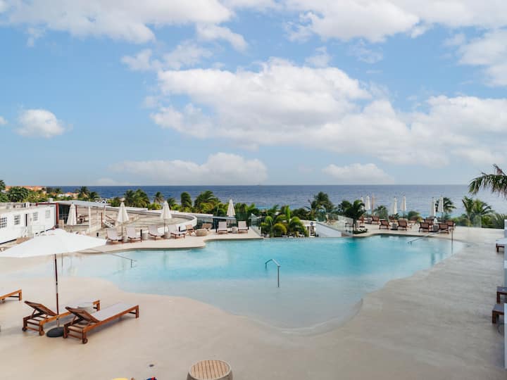2br Condo Pool & Ocean View One Mambo 20 Bybocobay - Curaçao