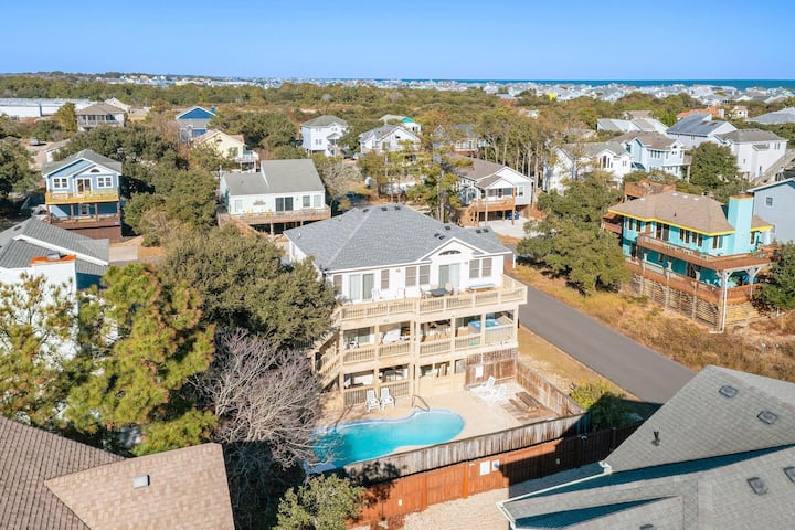 C0770, New Listing, Private Pool, Spacious, Dog Fr - Duck, NC