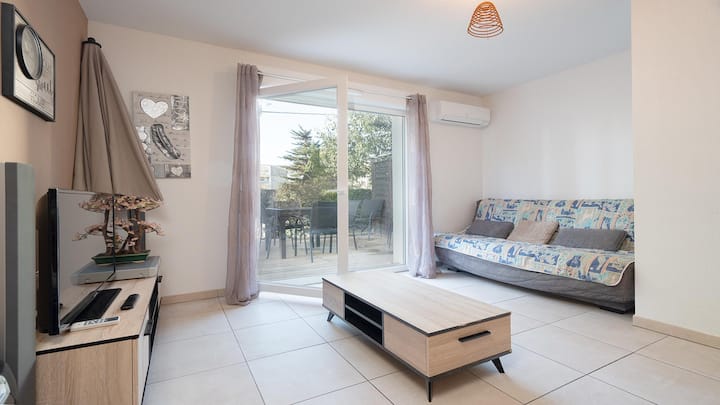 Villa 8 Pers Avec Jardin Privatif - Saint-Pierre-la-Mer