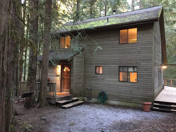 Snowline Cabin #92 - Wood Stove - Bbq - Sleeps 10 - Glacier, WA