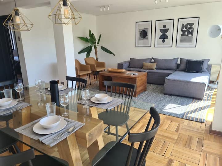 Hom I Top1 Inmejorable Depto 7pax 3d3b En Vitacura - Vitacura