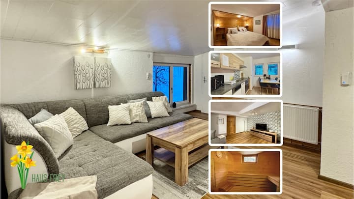 Landluft: Apartment Enzian-sauna-parking-kitchen - Grundlsee