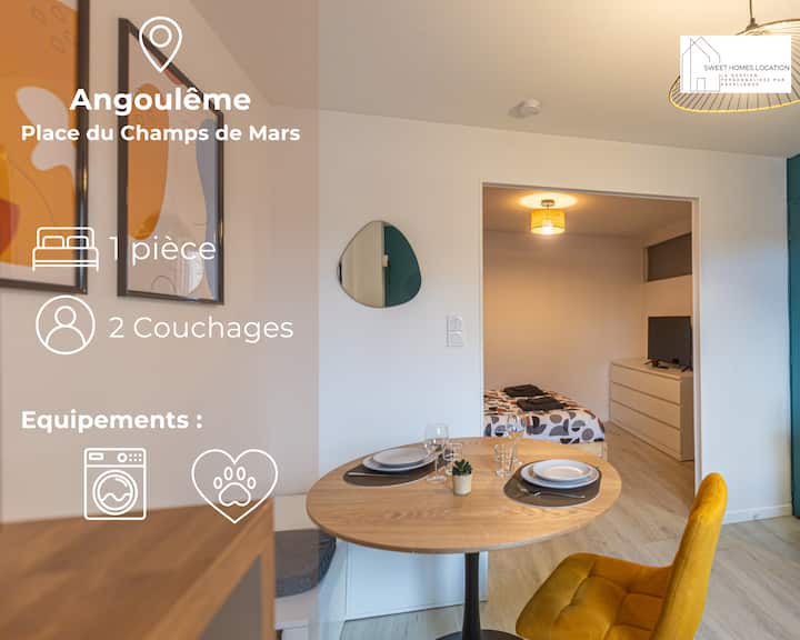 Studio Cosy Au Cœur D'angoulême I 2p R+1 - Angoulême