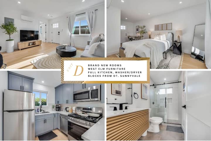 Brand New Apt. W/ Parking Blocks From Downtown- D - Sunnyvale, CA