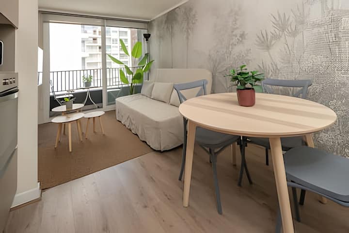 Moderno Y Acogedor A Pasos Del Cerro Santa Lucía - Santiago