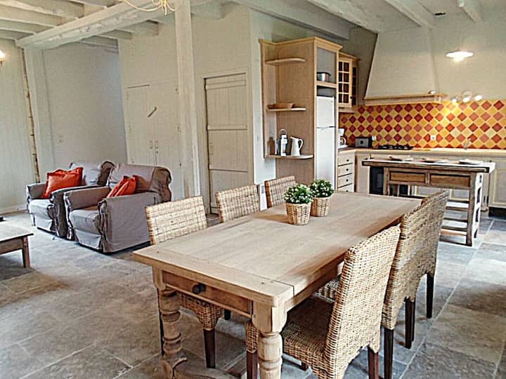 Ensemble De 4 Cottages Piscine Tennis (22pers) - France