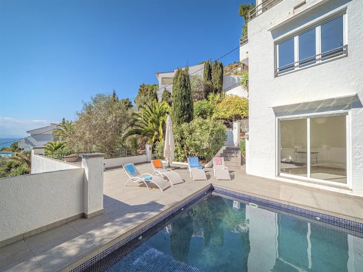 Maison à Rosas Avec Piscine Privée Et Jardin - Roses