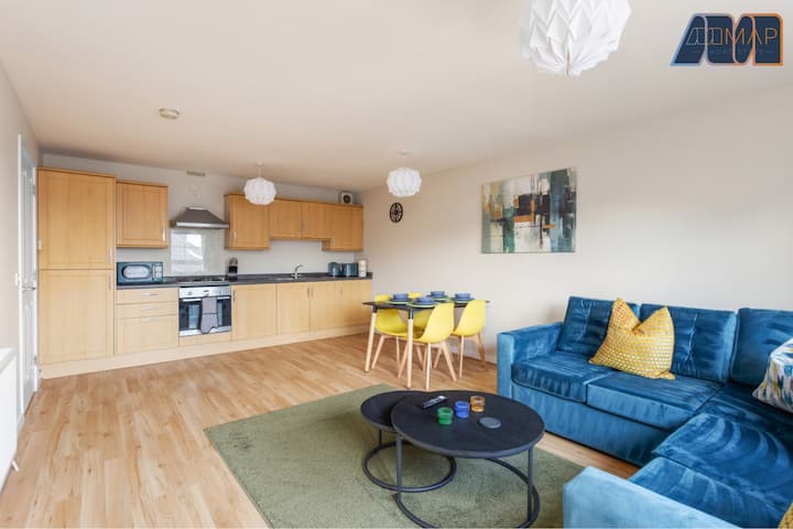 2 Bedroom Apt Near Grangemouth/falkirk W Parking - Falkirk