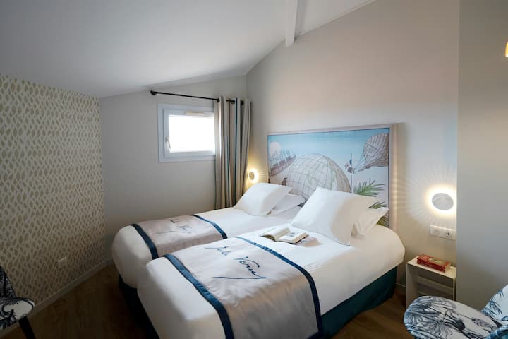 Hôtel Jules Verne Biarritz - Classic Twin Room - Biarritz