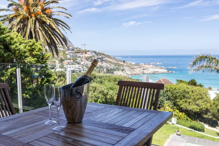 Sea Views Walk To Beach Pool Jacuzzi Steam Room - Le Cap
