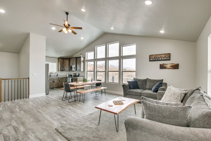 2 Mi To Bear Lake: Mtn-view Gem In Garden City - 가든