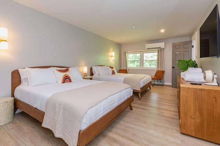 Maple Deluxe Double Queen Suite At The Dogwood - Maggie Valley, NC