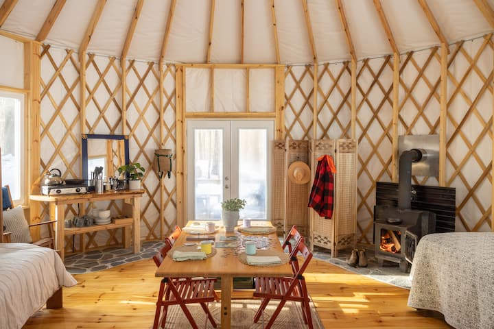 "Blue Moon" Off Grid Mountain Yurt - 덴마크