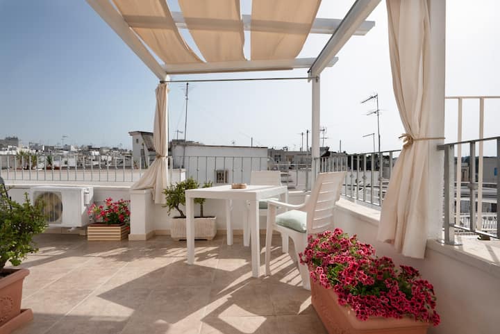 Casa Flanc: Romantic Terrace With Sea View - Ostuni