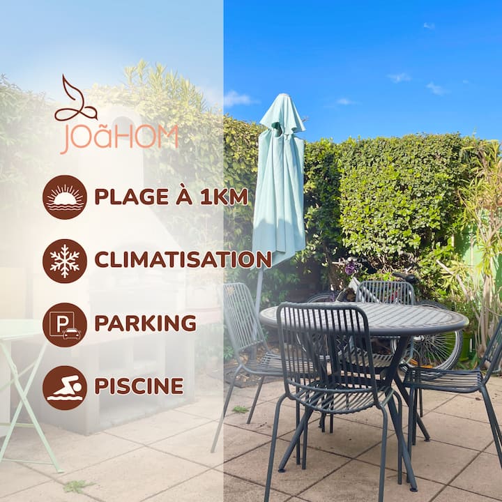 Maison 4 - 6 Pers | Piscine | Clim | Parking - Leucate