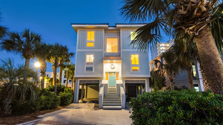 Luxury Gulfside Home For 18 Guests - Seacrest, FL