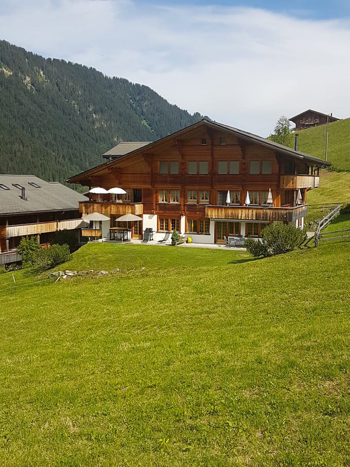 Stunning Gstaad Apartment With  Mountain Views - Lauenen