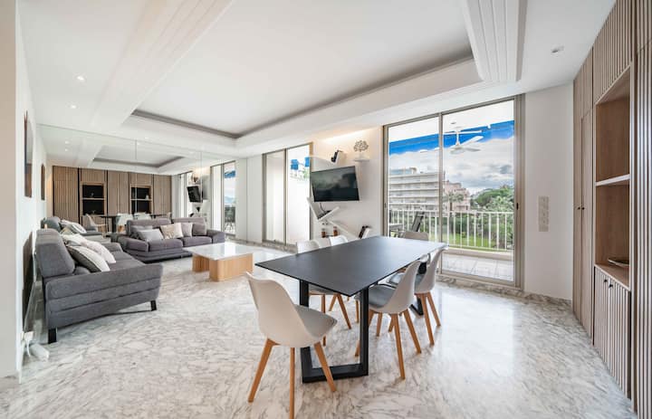 Wonderful 4 Bedroom Apartment In La Croisette - Cannes